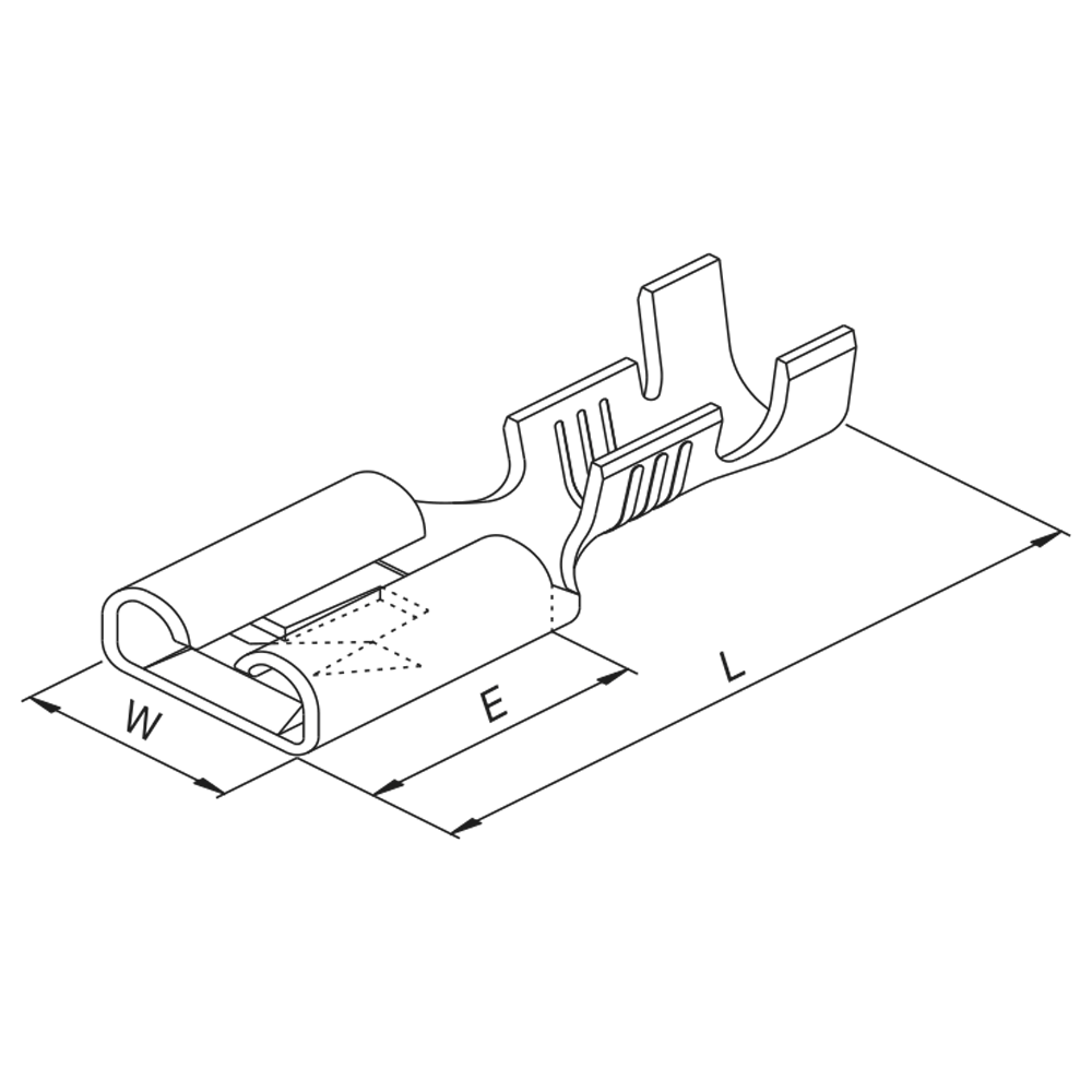 MESA Terminal Socket, Connector | TD-Fast On Type